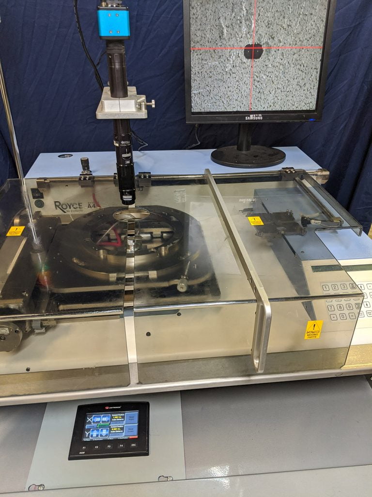 ROYCE A45/DE35 SEMI-AUTO DIE SORTER - J.M. Industries