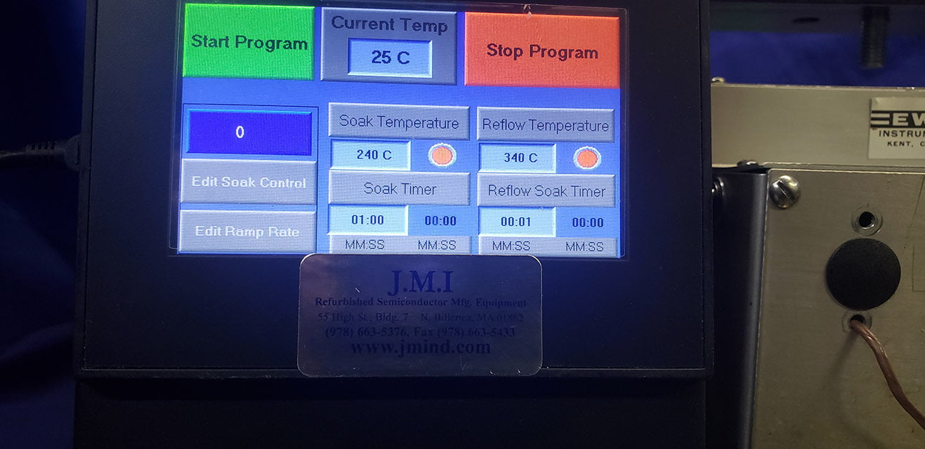 EWALD GOLD TIN REFLOW SYSTEM - J.M. Industries